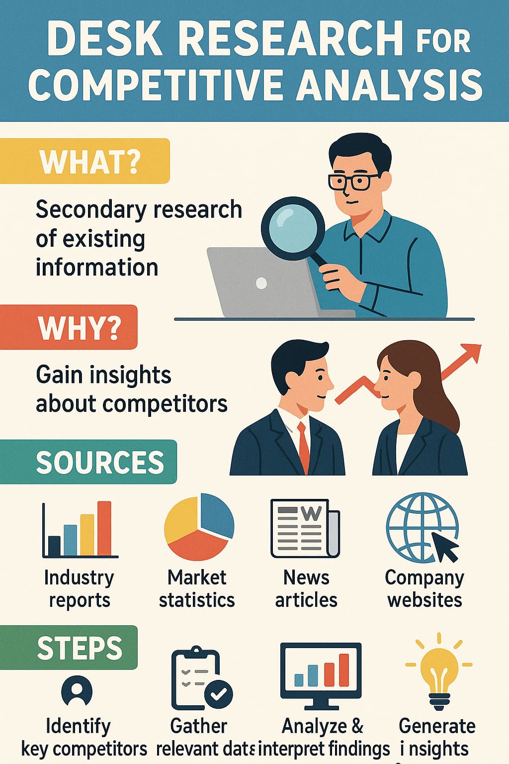 Desk Research For Competitive Analysis